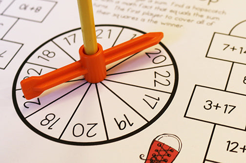 CLASSROOM SPINNER - GAMEBOARD SPINNNER FOR WORKSHEETS – ClassroomSpinner