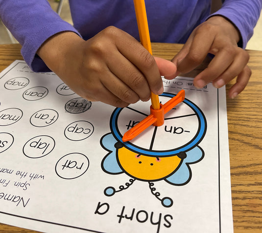 CLASSROOM SPINNER - GAMEBOARD SPINNNER FOR WORKSHEETS – ClassroomSpinner