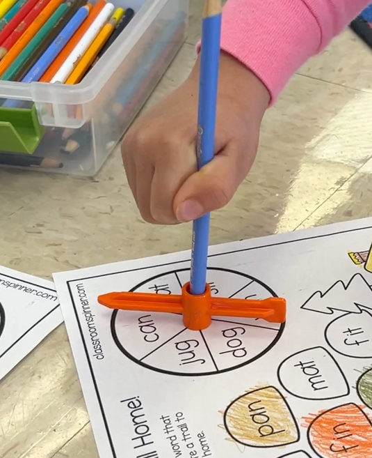 CLASSROOM SPINNER - GAMEBOARD SPINNNER FOR WORKSHEETS – ClassroomSpinner